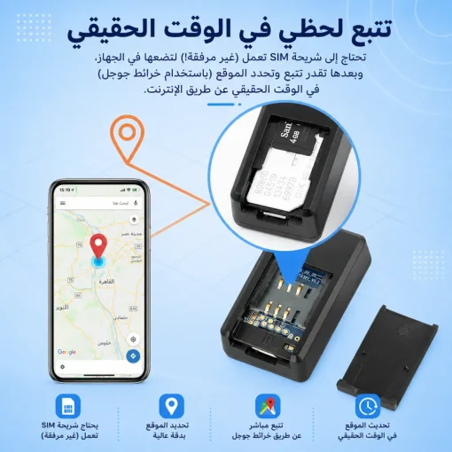 عرض Nokia 106 Dual SIM + Mini GPS Tracker - دكانك دوت كوم